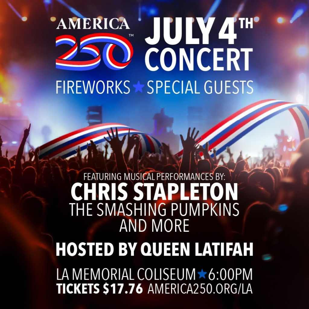 America250 concert announced with Chris Stapleton, The Smashing ...